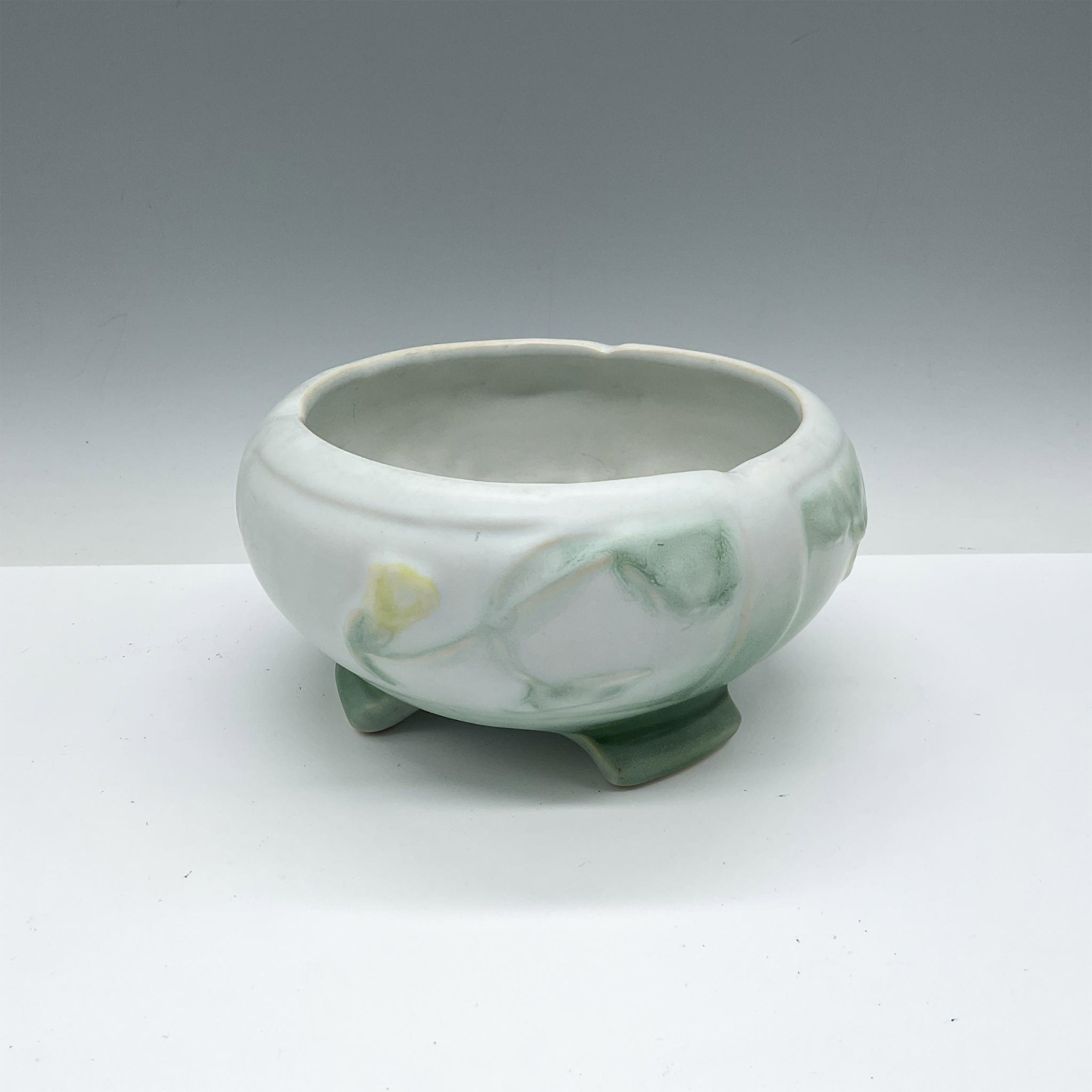 Weller Pottery | Vintage Weller Panella Pottery Footed Jardiniere ...
