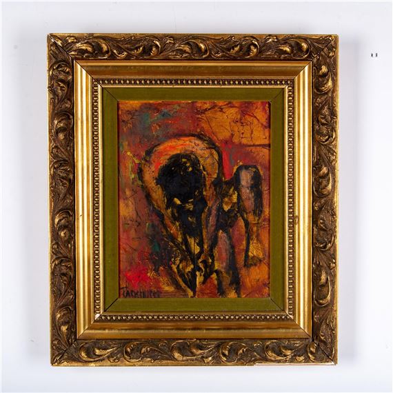 Violet Parkhurst | Violet Parkhurst, Original Embellished Oil Painting ...