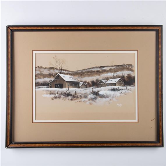 Robert Nidy | Robert Nidy, Original Watercolor on Board Painting ...