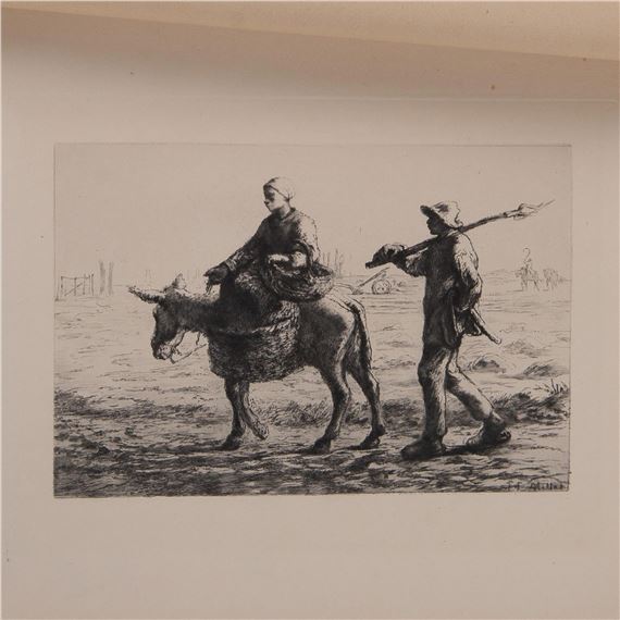 François Millet | Jean Francois Millet (Aft.) Original Etching on Wove ...
