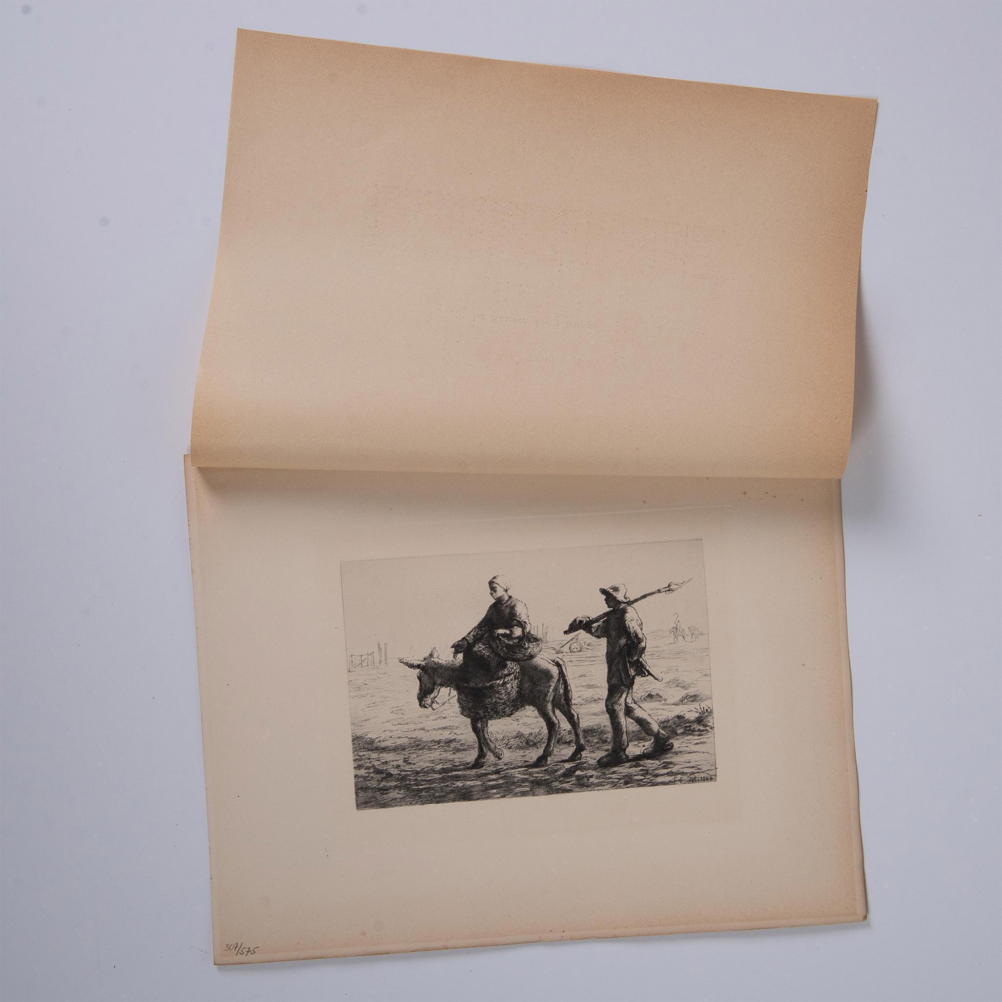 François Millet | Jean Francois Millet (Aft.) Original Etching on Wove ...