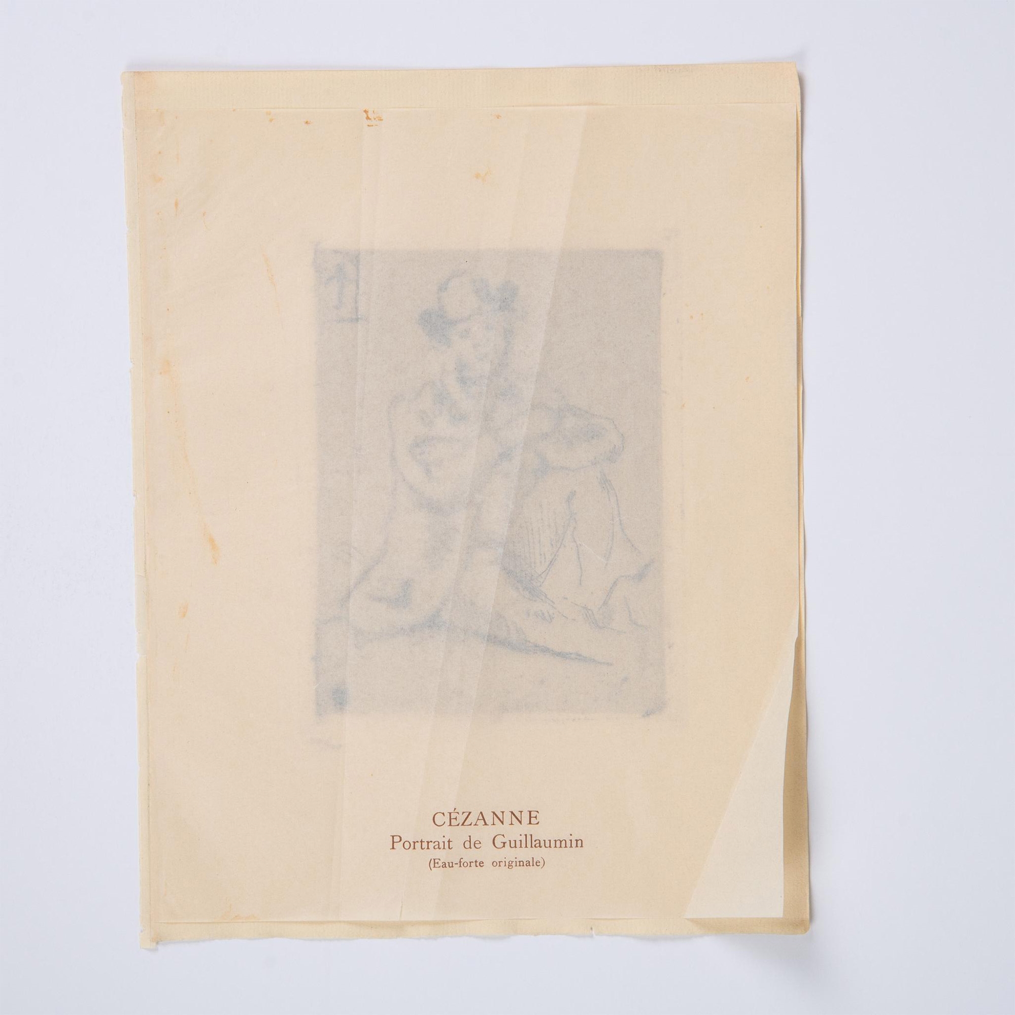 Paul Cézanne | Paul Cezanne (Aft.) Original Etching on Paper (1906) | MutualArt