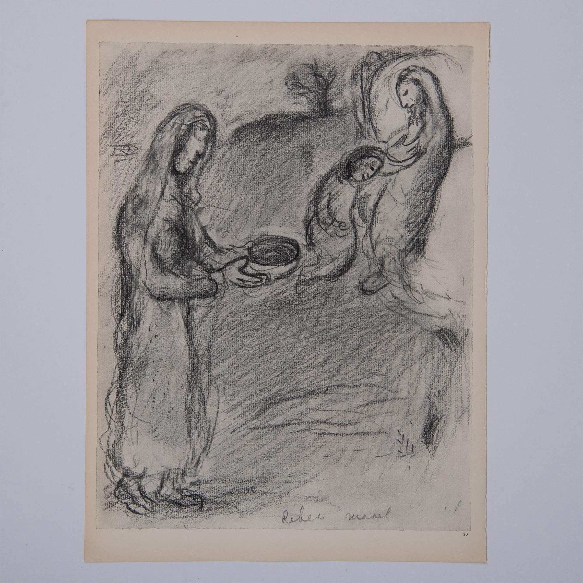 Marc Chagall | Marc Chagall (Aft.) Monochrome Heliogravures on Velin ...