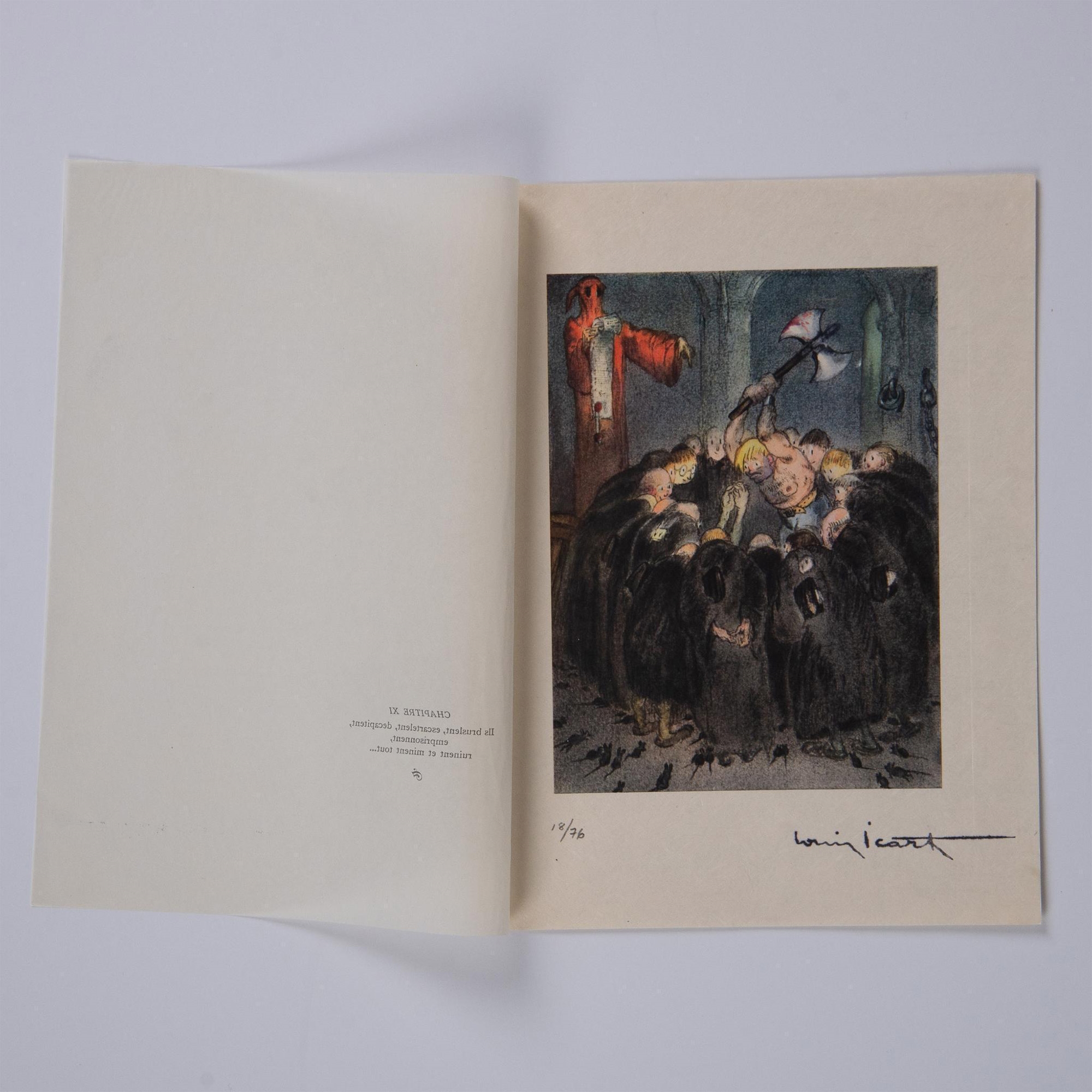 Louis Icart | Louis Icart (Aft.) Color Lithograph on Paper Gargantua ...