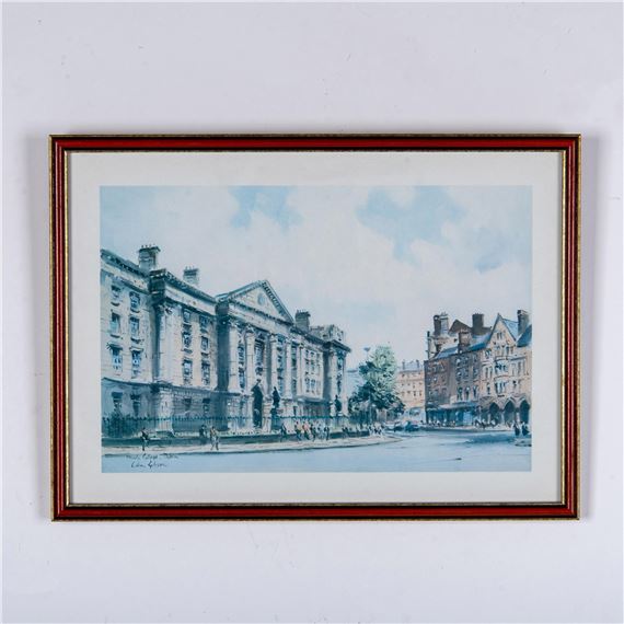Colin Gibson | Colin Gibson, Dublin Trinity College Color Print on ...