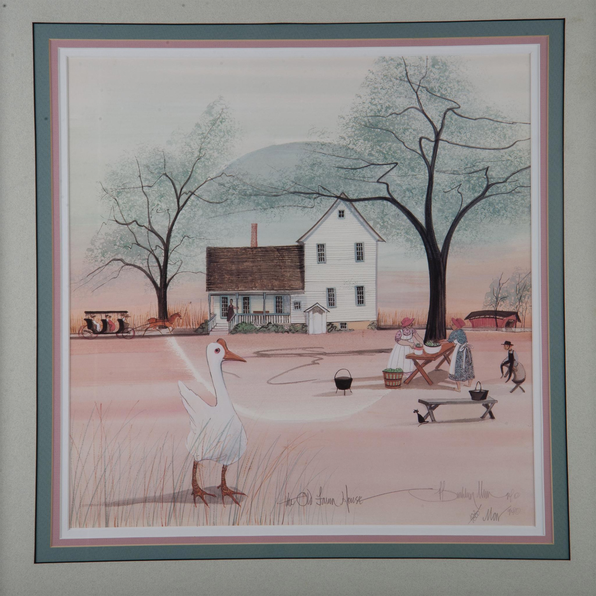 P. Buckley Moss | Patricia Buckley Moss, Color Print on Paper, Signed ...