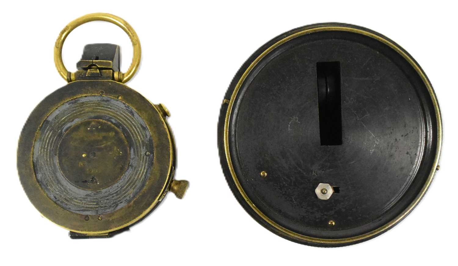 H. Hughes | WWI FIRST WORLD WAR BRITISH POCKET SEXTANT & COMPASS (1915 ...