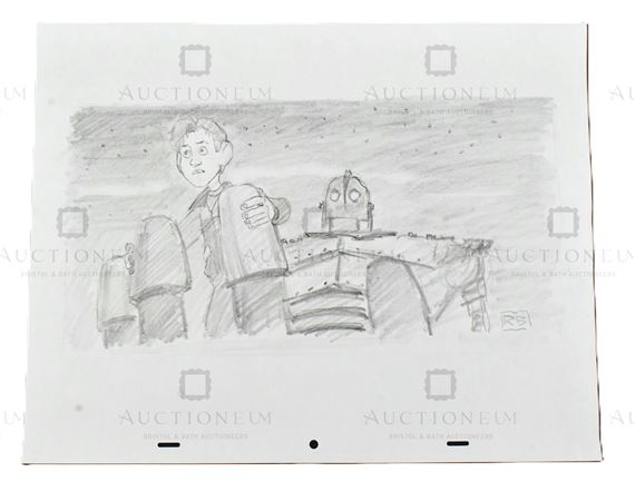 Richard Bazley | THE IRON GIANT - ORIGINAL DRAWING BY RICHARD BAZLEY ...