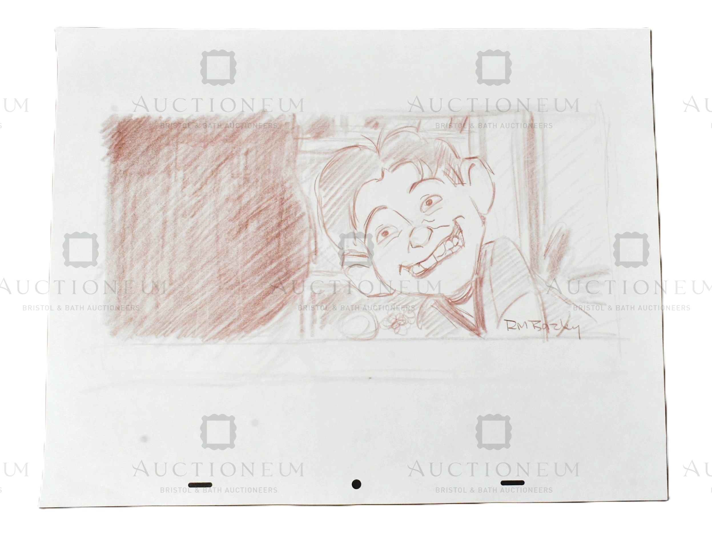 Richard Bazley | THE IRON GIANT - ORIGINAL DRAWING BY RICHARD BAZLEY ...