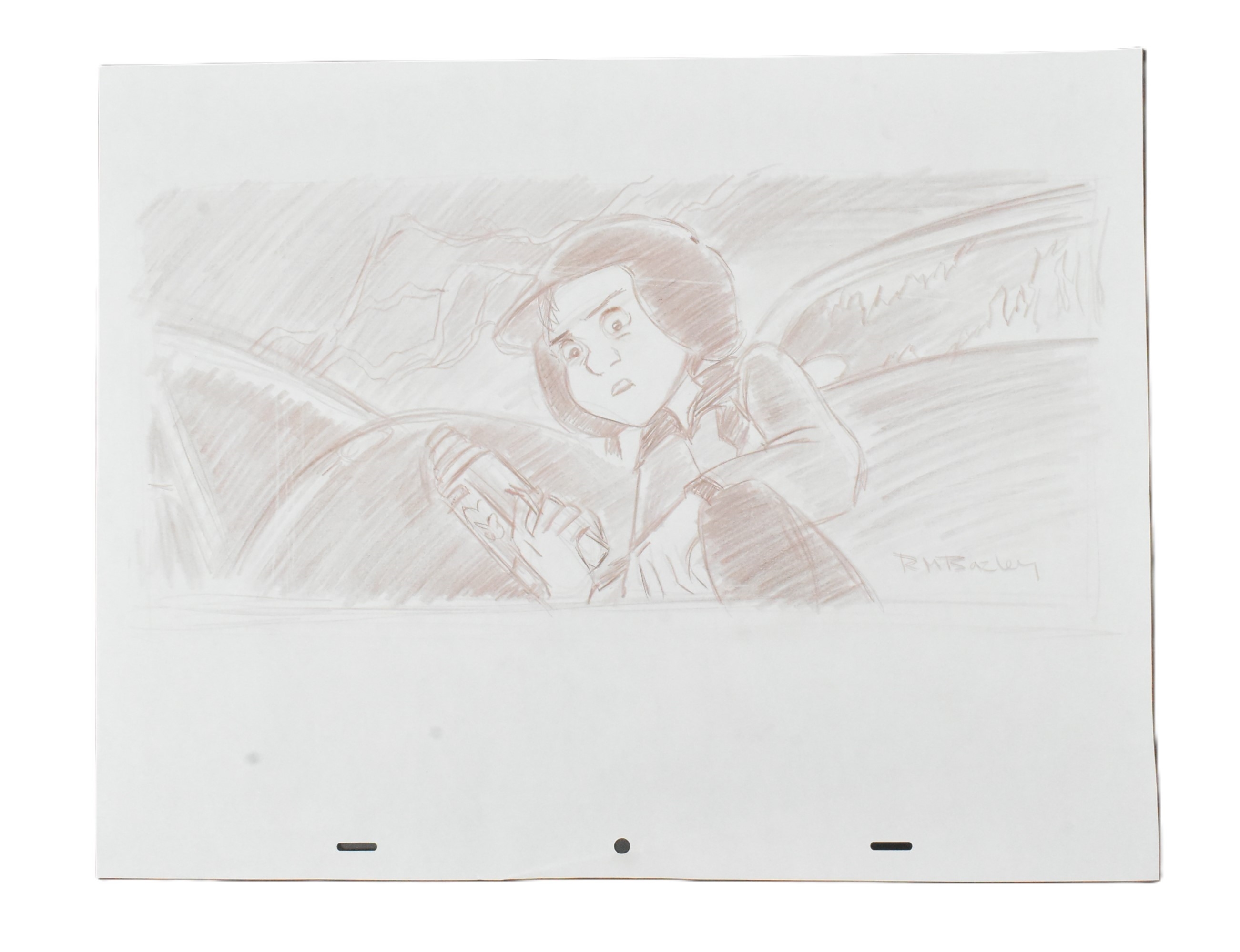Richard Bazley | THE IRON GIANT - ORIGINAL DRAWING BY RICHARD BAZLEY ...