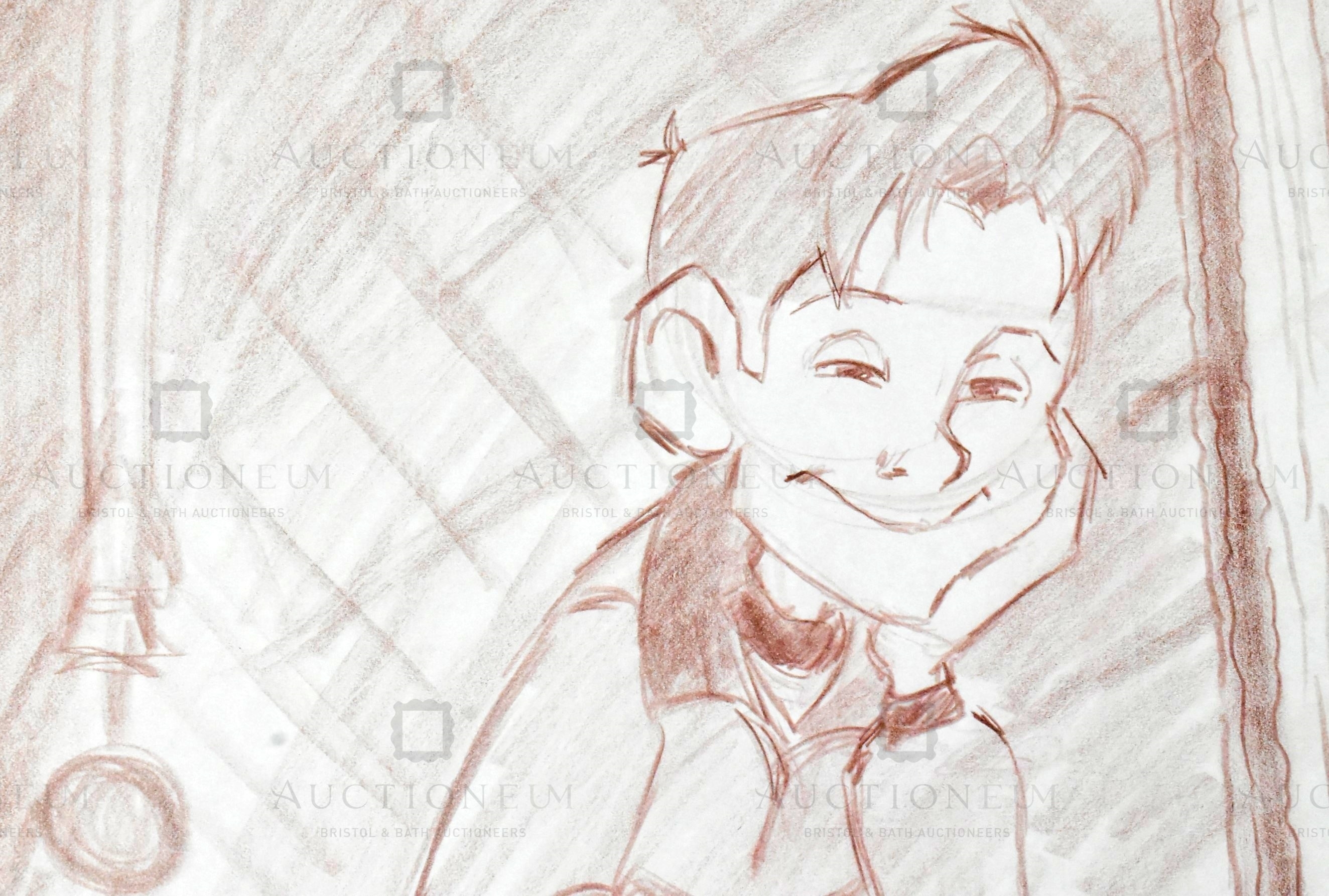 Richard Bazley | THE IRON GIANT - ORIGINAL DRAWING BY RICHARD BAZLEY ...