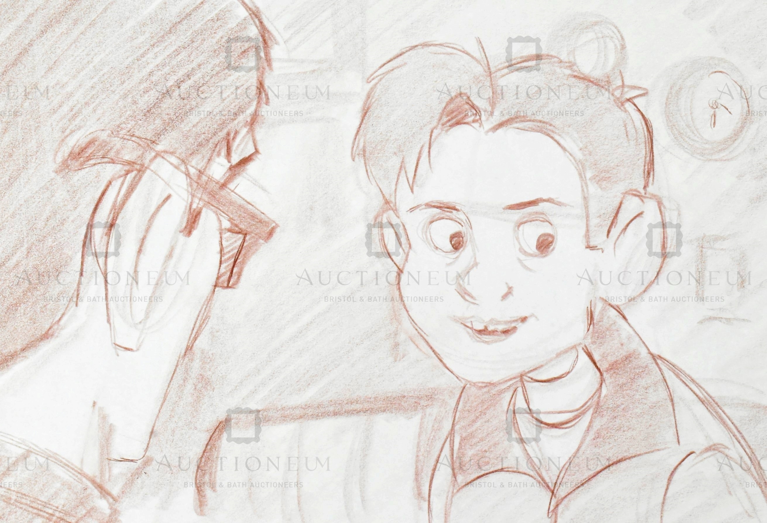 Richard Bazley | THE IRON GIANT - ORIGINAL DRAWING BY RICHARD BAZLEY ...