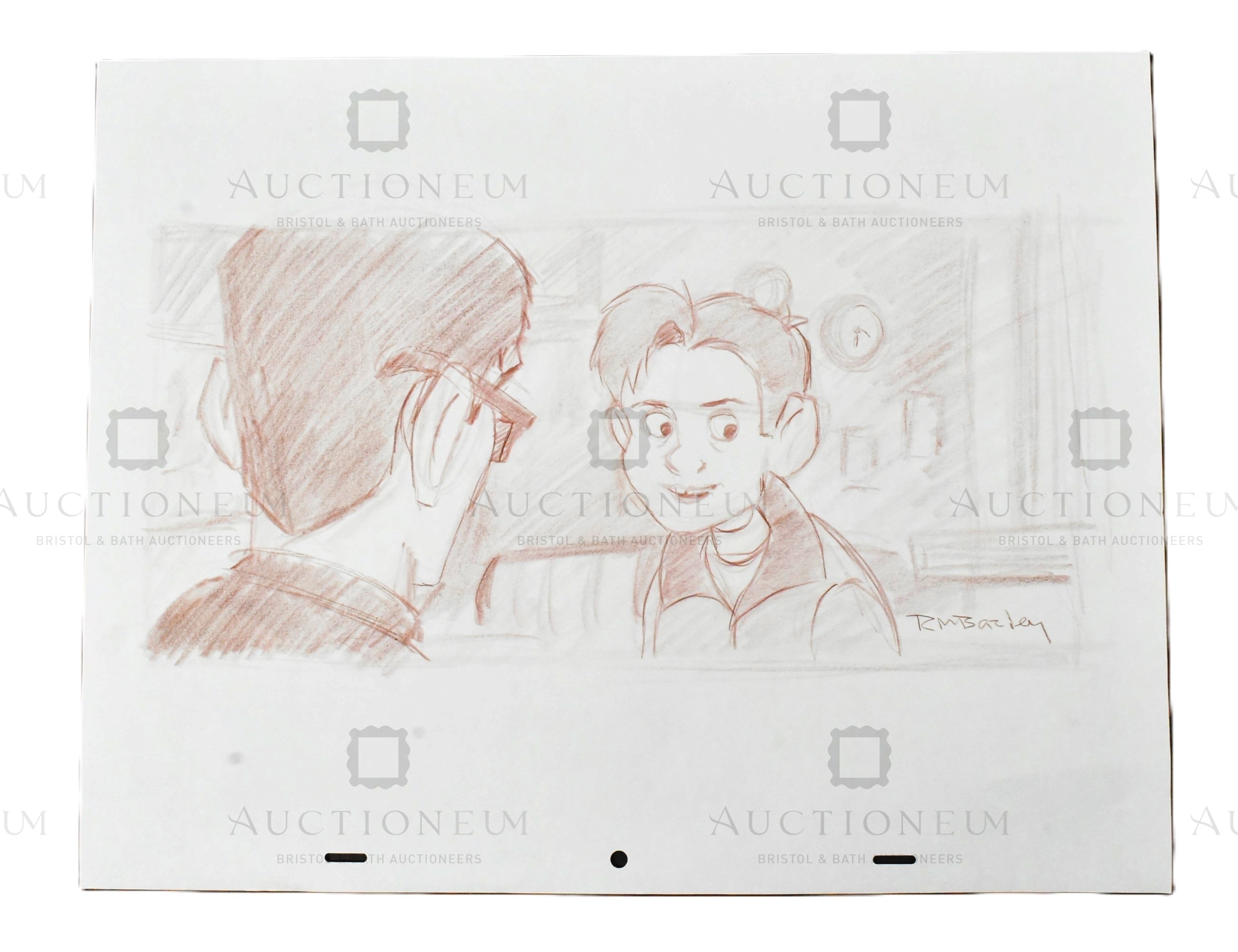 Richard Bazley | THE IRON GIANT - ORIGINAL DRAWING BY RICHARD BAZLEY ...