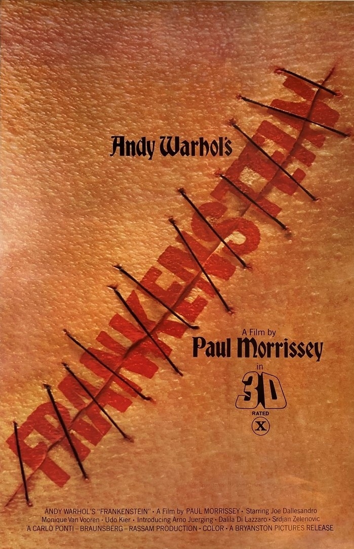 Andy Warhol | Poster for the film Andy Warhol's Frankenstein by Paul Morrissey, 1974 (1974 ...