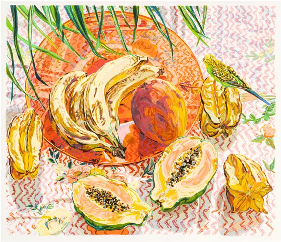 Janet Fish | Still Life with Tropical Fruits (1992) | MutualArt