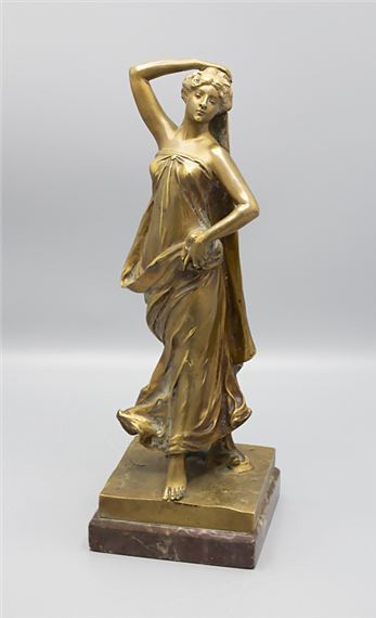 Henri Louis Levasseur | Young dancer in graceful pose | MutualArt