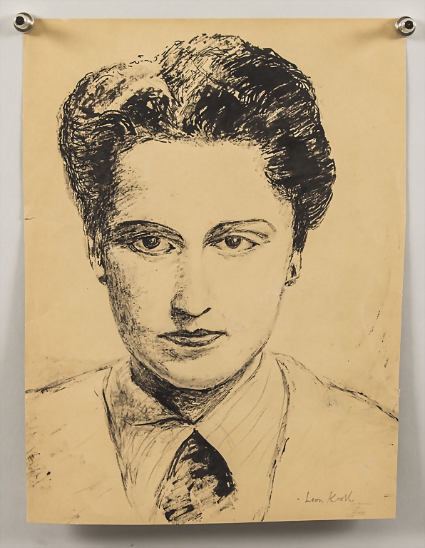 Leon Kroll | 'Portrait of a young man | MutualArt