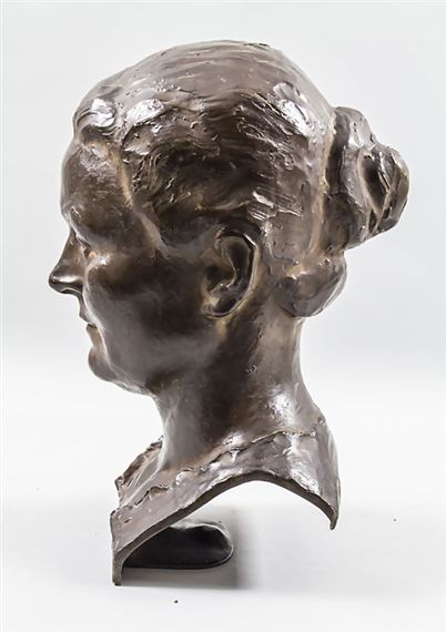Hedwig Maria Ley | Porträt der Hedwig Roser (1928) | MutualArt
