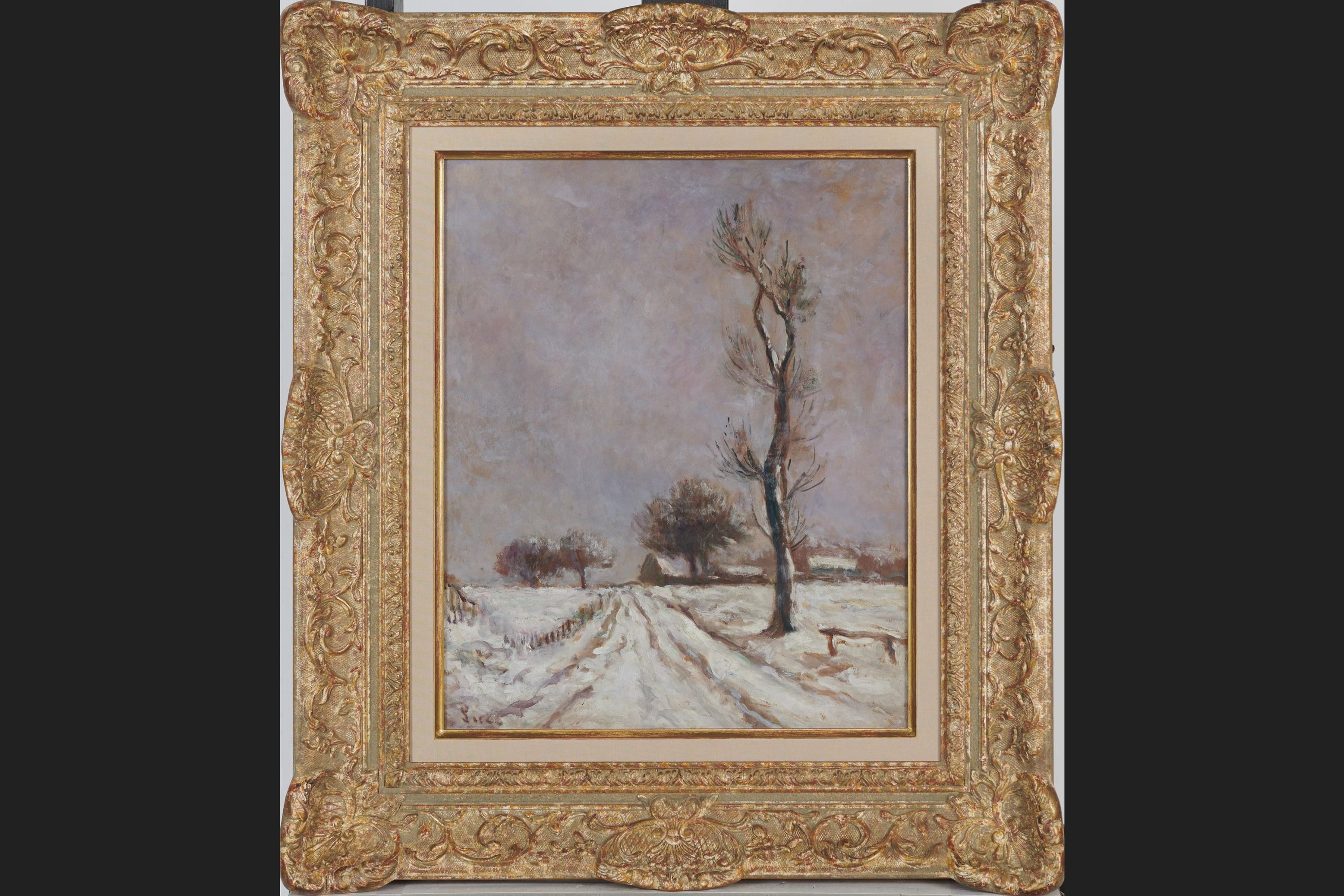 Maximilien Luce | PAYSAGE D'HIVER | MutualArt