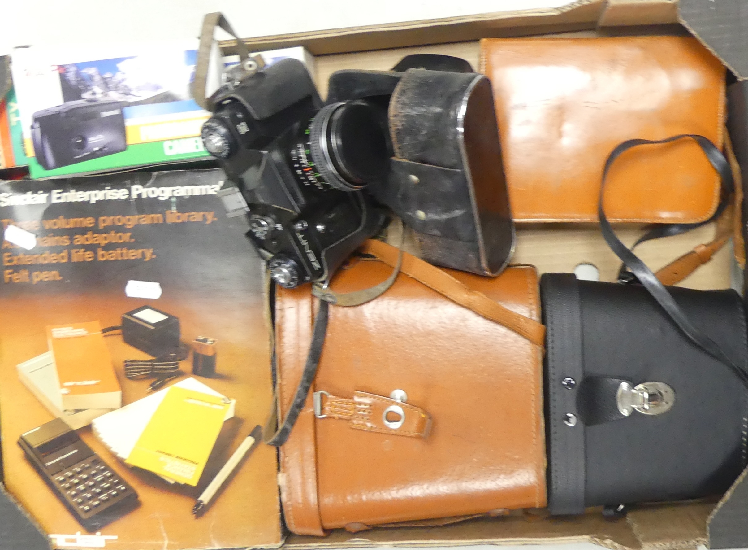 Sinclair | Mixed Selection Of Cameras including Zenit E, Two Panorama ...