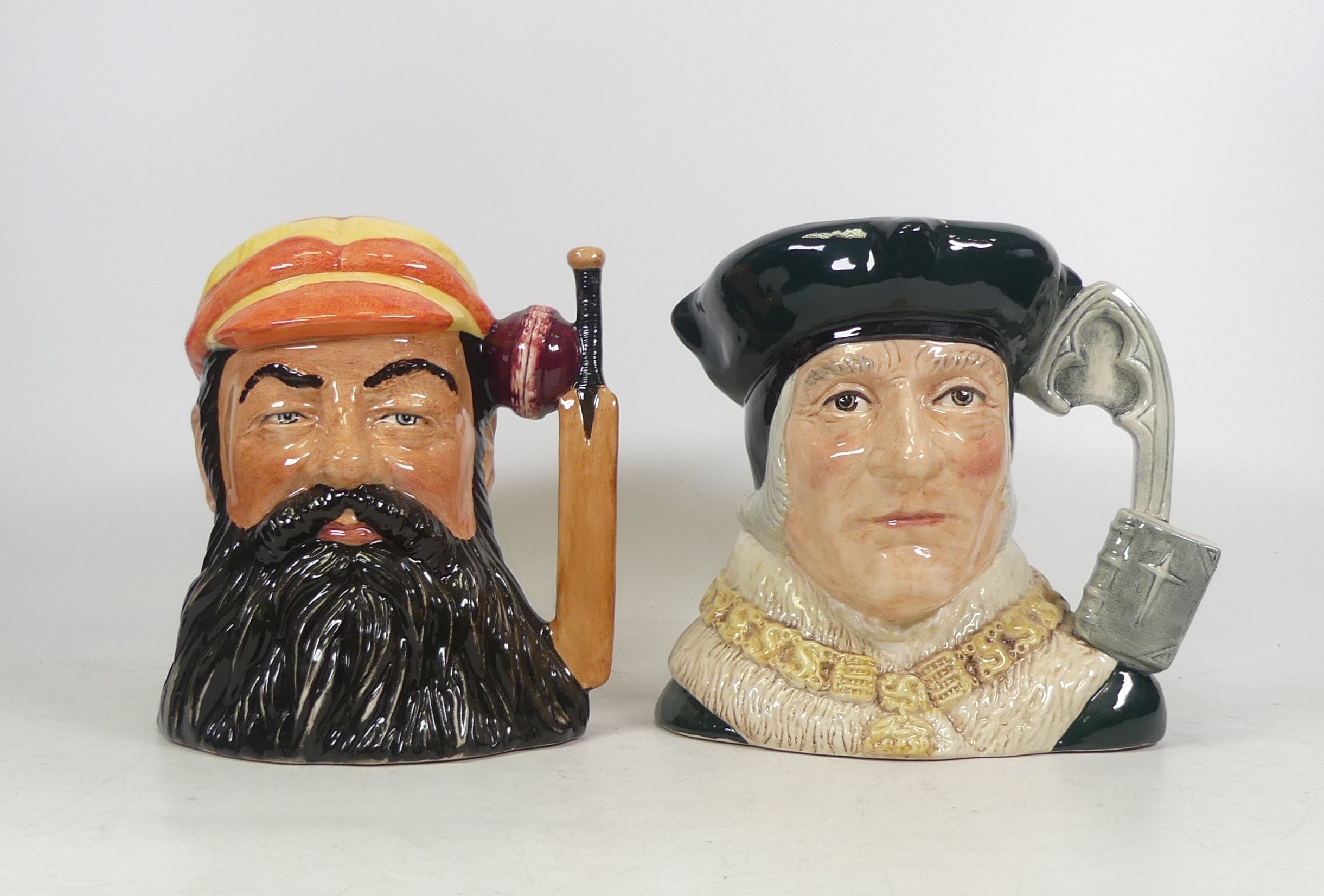 Royal Doulton | Two Royal Doulton Large Character Jugs to include 'W.G ...
