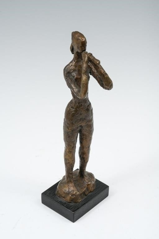 Miro Musulin | Female Bronze Musician (1964) | MutualArt