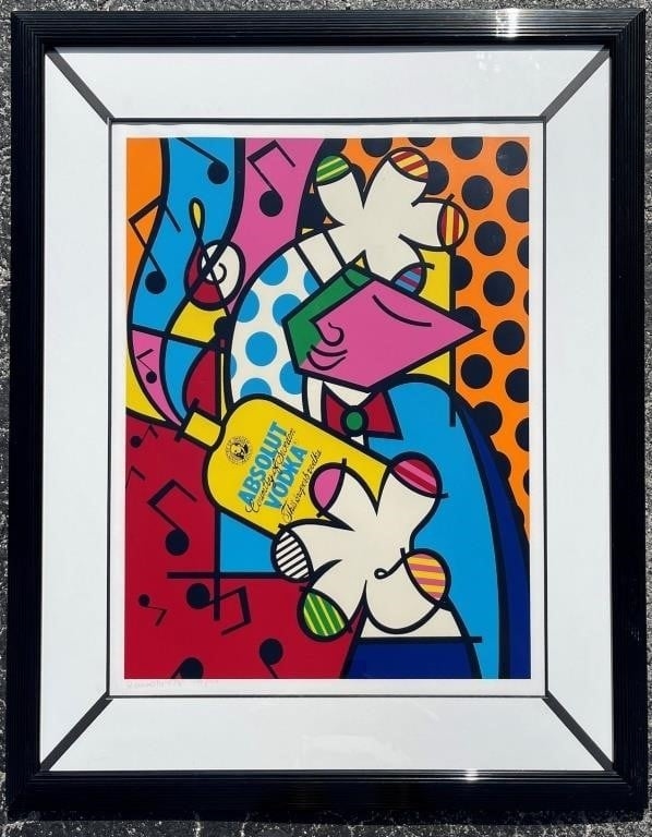 Romero Britto | “Absolut Britto II” | MutualArt