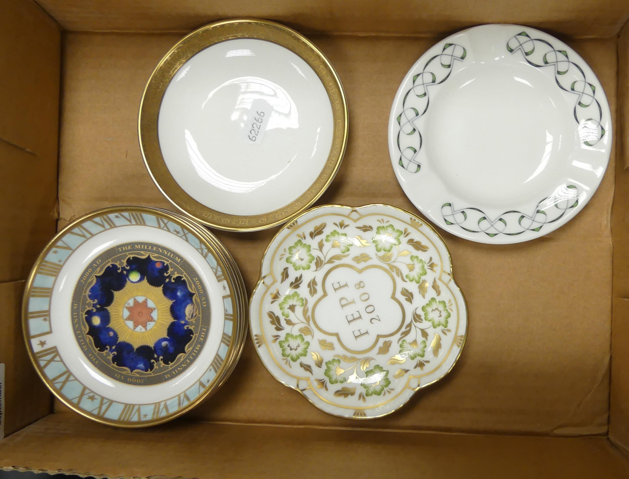 Royal Crown Derby | Four Royal Worcester Millennium pin dishes together ...