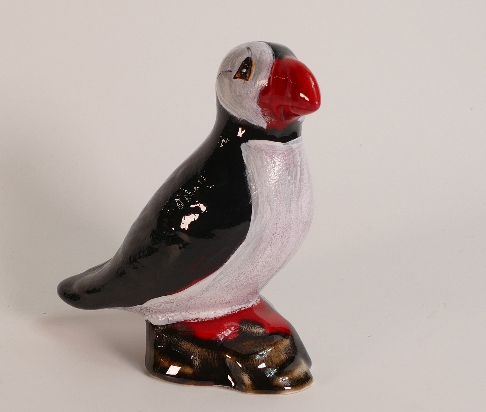 Anita Harris | Anita Harris Model Of A Puffin H14cm Reactive Glazes ...