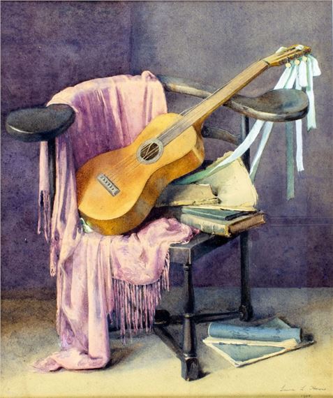 Laura Lewis Howes | Laura Lewis Howes (US,1877-1966) watercolor ...