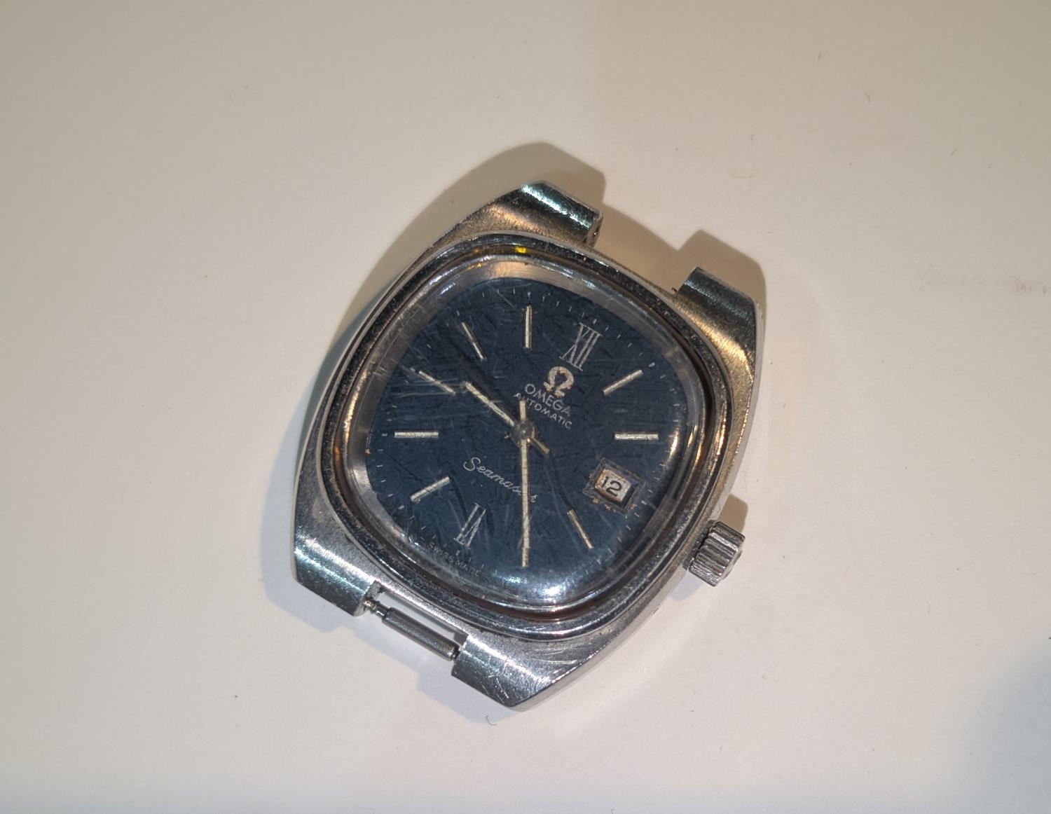 Omega Seamaster | A vintage ladies OMEGA Seamaster Automatic with blue ...