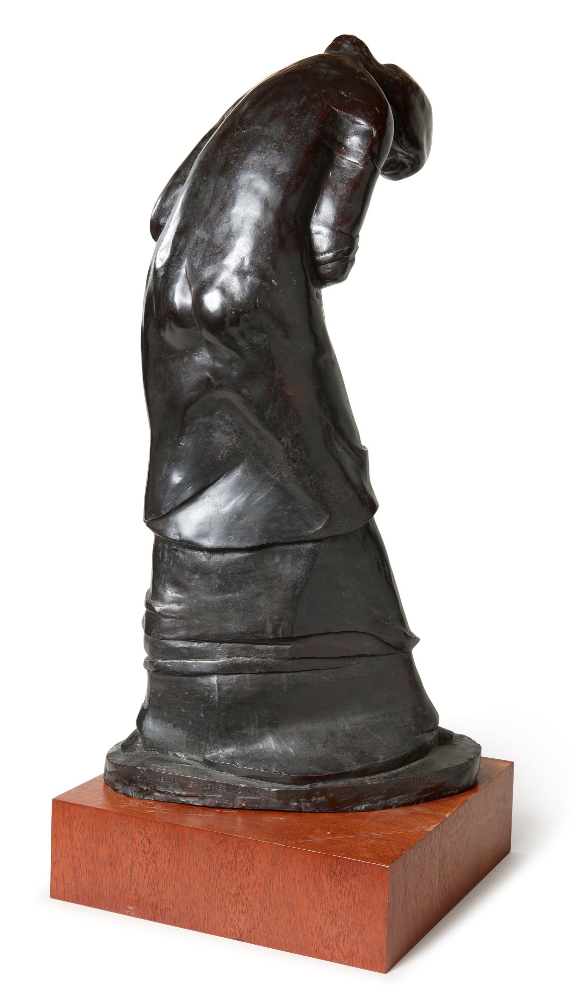 Leonard Baskin | Keeling Woman | MutualArt