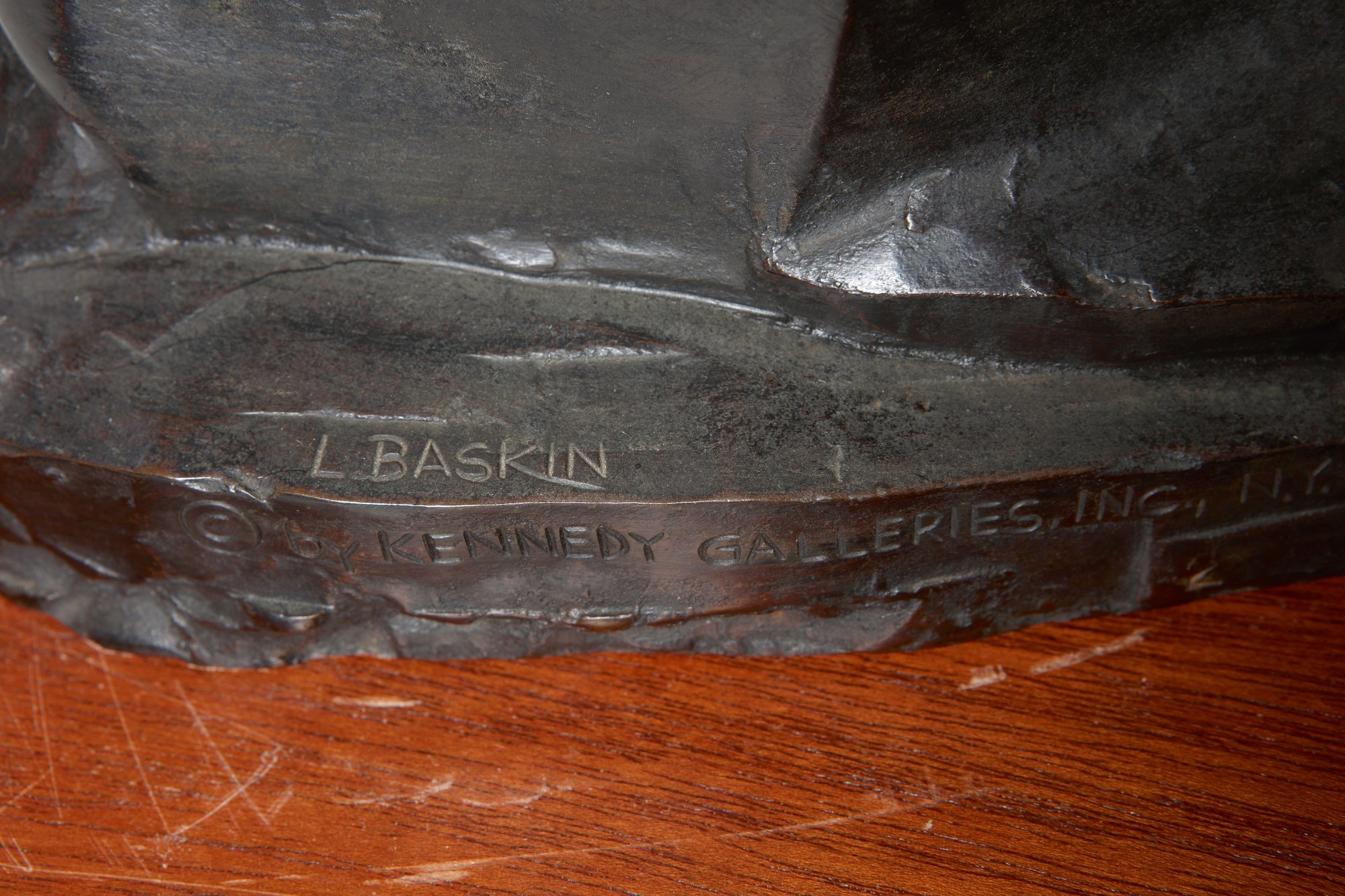 Leonard Baskin | Keeling Woman | MutualArt