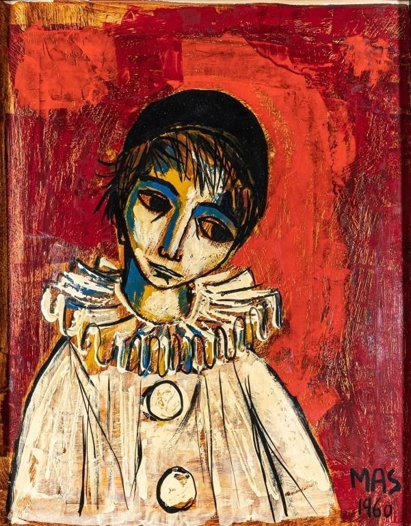 Pierre Mas | PIERRE MAS HARLEQUIN 1960 (1960) | MutualArt