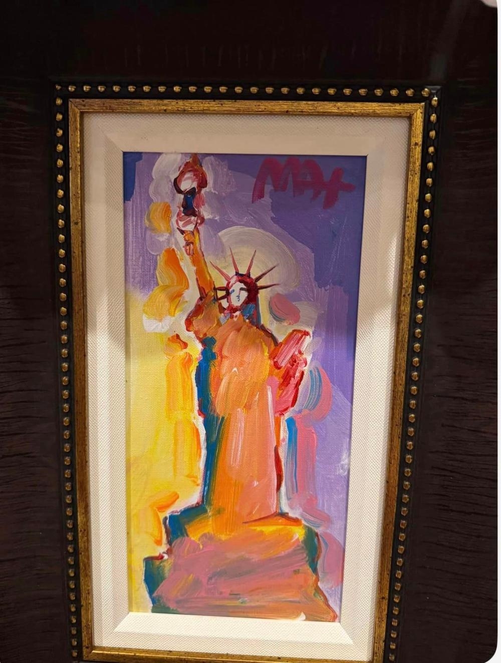 Peter Max | Peter Max “Statue of Liberty Ver.1 #169” UNIQUE (2017 ...