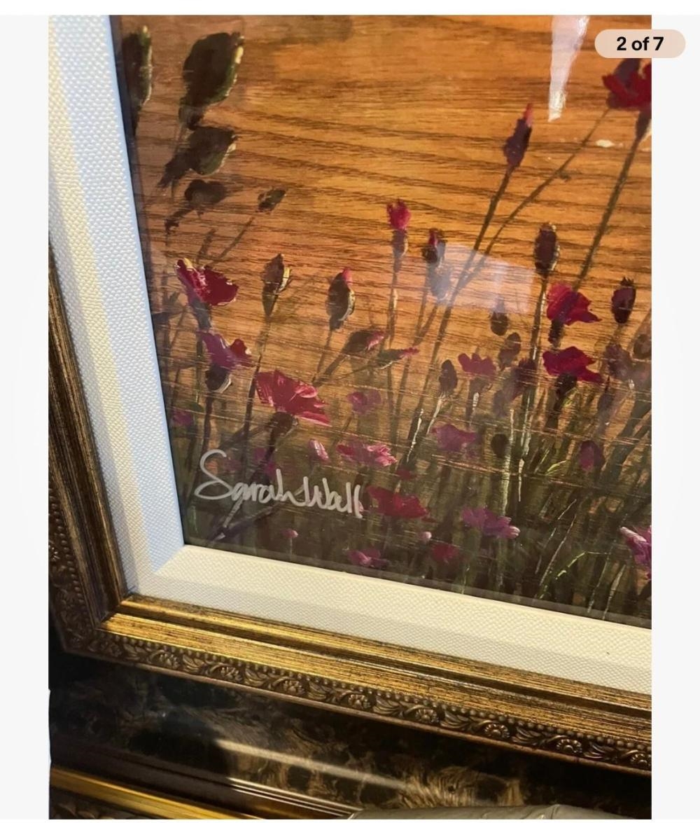 Sarah Wall | Sarah Wall Golden Blooms (2022) | MutualArt