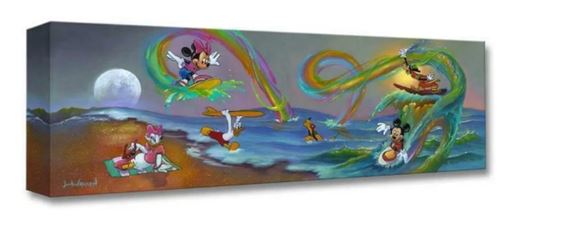 Jim Warren | Mickey's Crazy Wave | MutualArt