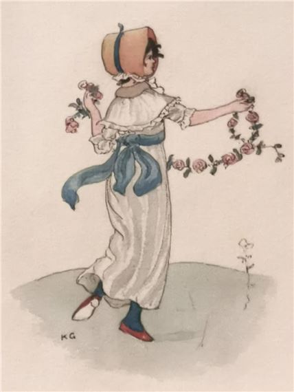 Kate Greenaway | The garland | MutualArt