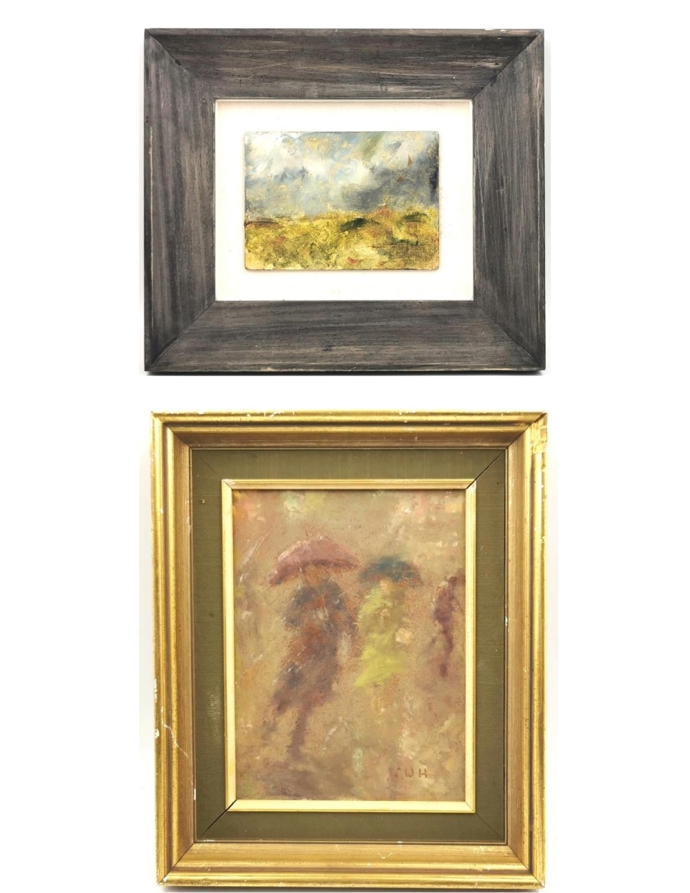 Charles Horwood | two oil paintings on board to include one with ...