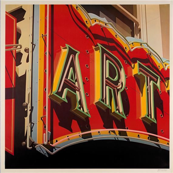 Robert Cottingham | Art (Circa 1973) | MutualArt