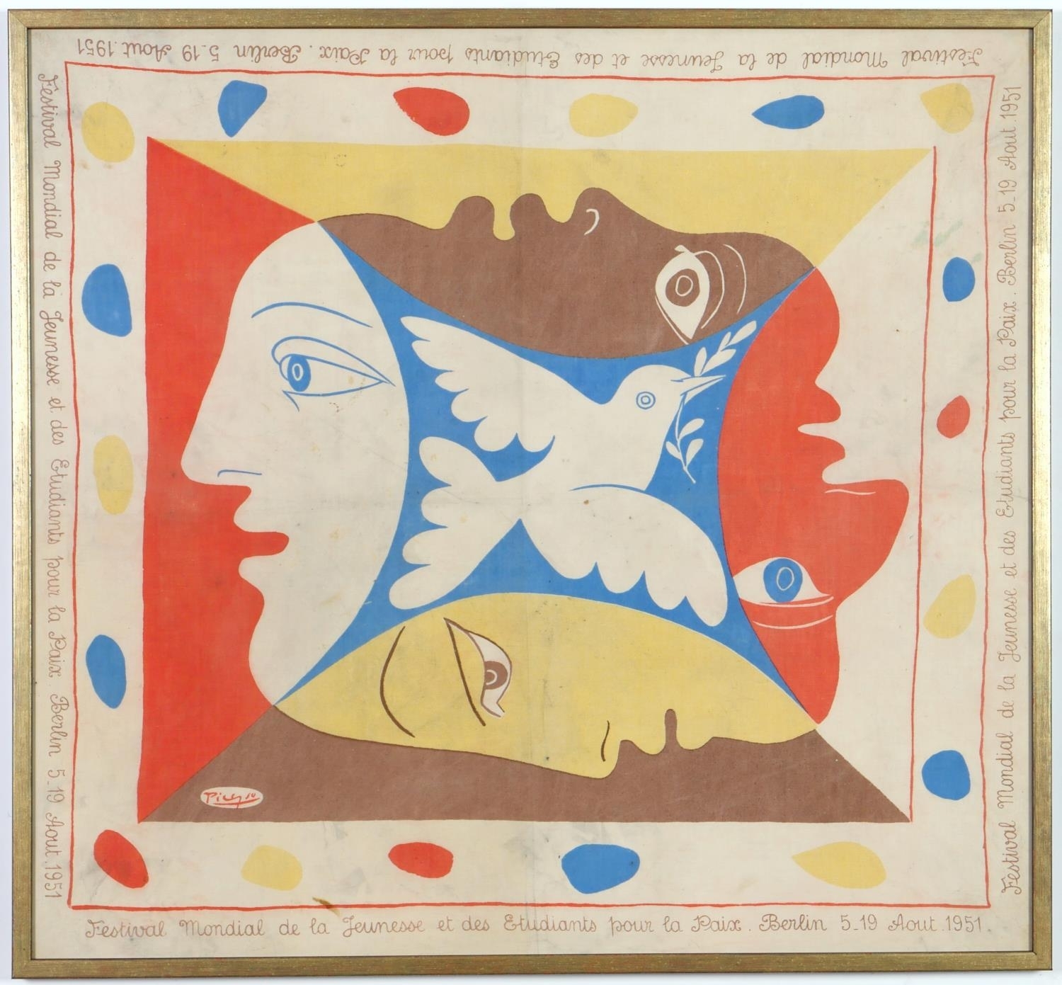 Pablo Picasso | PABLO PICASSO, rare world festival of youth and ...