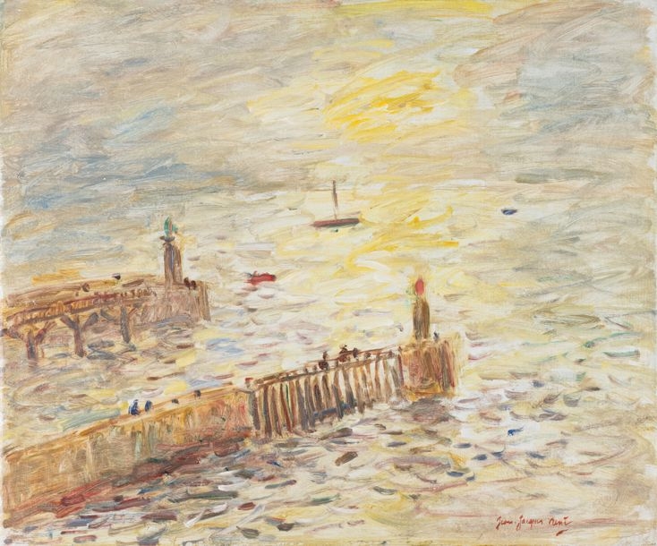 Jean Jacques René | Soir à Fécamp | MutualArt