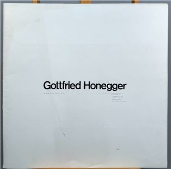Gottfried Honegger | 694 Artworks at Auction | MutualArt