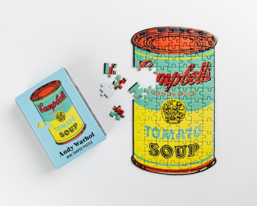 Andy Warhol | Mini Shaped Puzzle - Campbell's Soup | MutualArt
