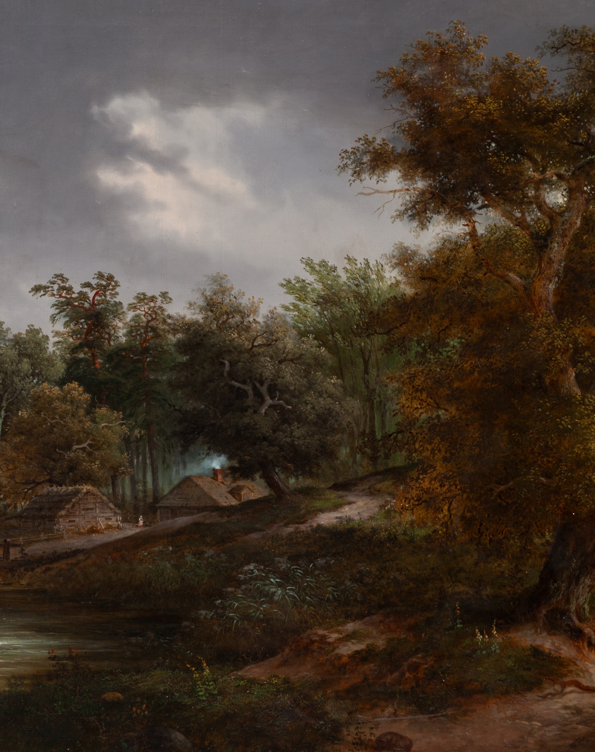 Adam Wiktor Malinowski | Polish landscape (1863) | MutualArt