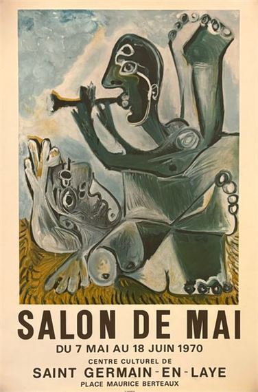 Pablo Picasso | Nu couché et Joueur de Flûte (18) | MutualArt