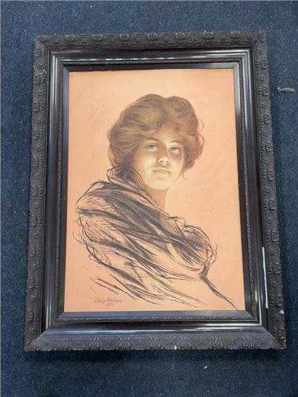 Philip Boileau | portrait of a young woman | MutualArt