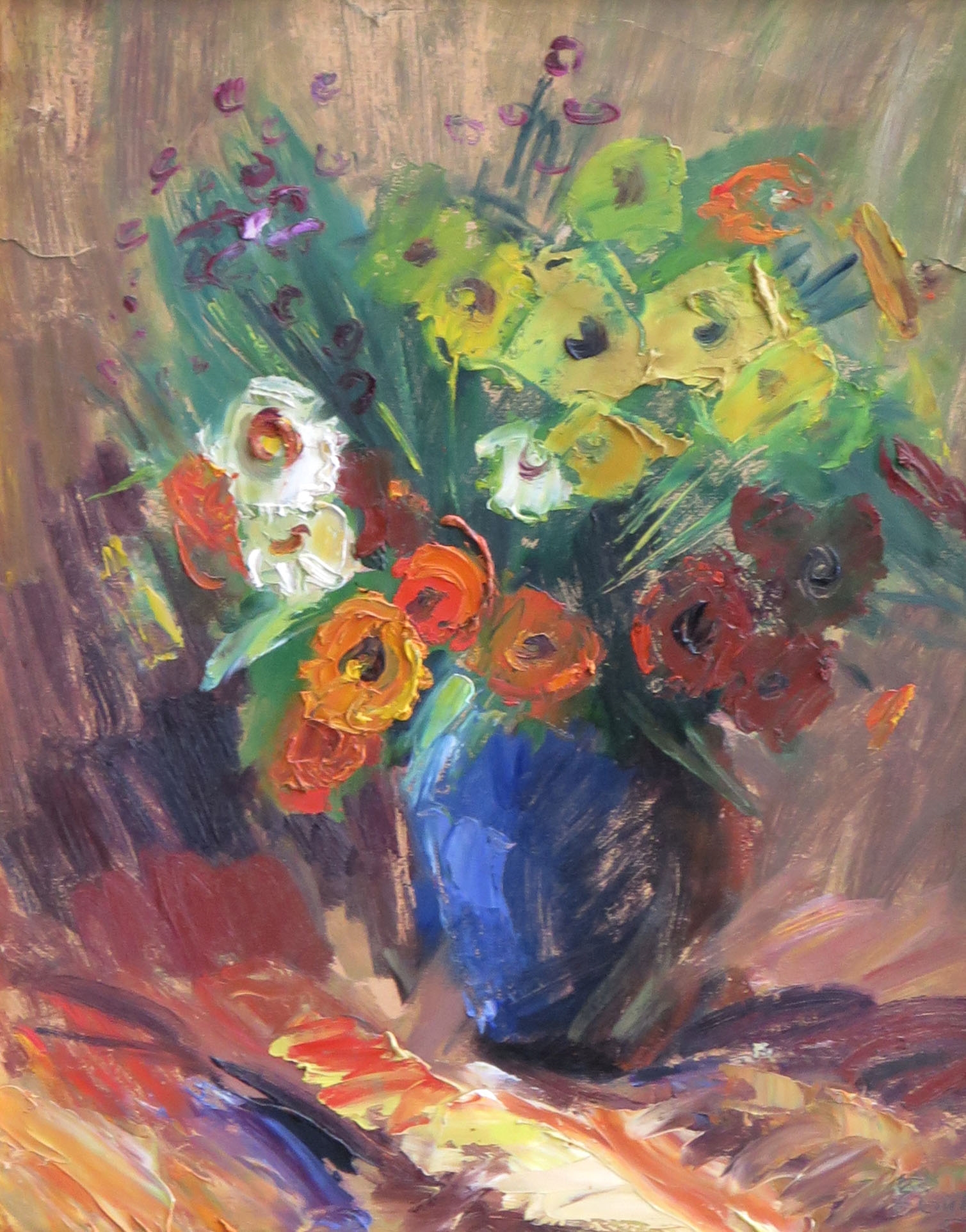 Ērika Gulbe | Vasaras ziedi 1957 (1957) | MutualArt