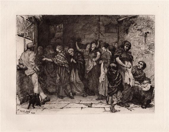 George Percy Jacomb-Hood | George Percy Jacomb-Hood Pay-day in a Cotton ...