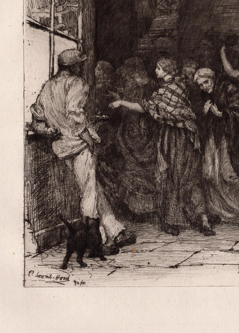 George Percy Jacomb-Hood | George Percy Jacomb-Hood Pay-day in a Cotton ...